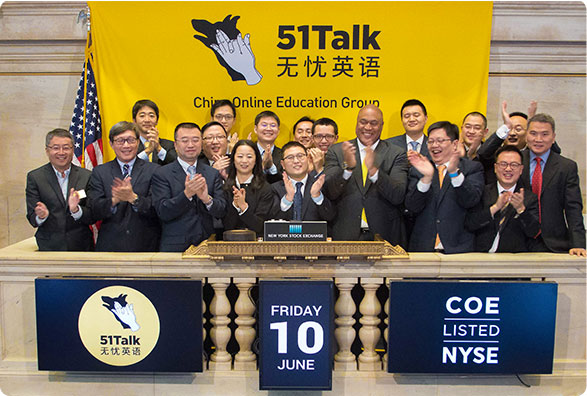 51Talk无忧英语,美国纽交所上市公司,14800名金牌外教团队,网上真人外教一对一学员信赖的在线英语领导品牌